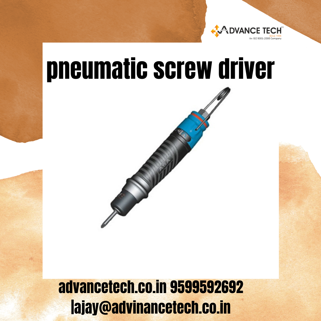 Let’s Talk About Types of Pneumatic Screw Driver